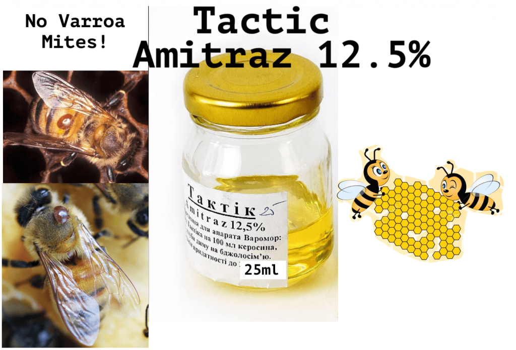Taktic Amitraz Varroa Mite Treatment - BeeKeepShop